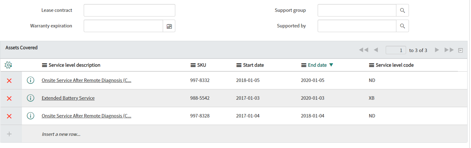 Dell Warranty Integration in ServiceNow