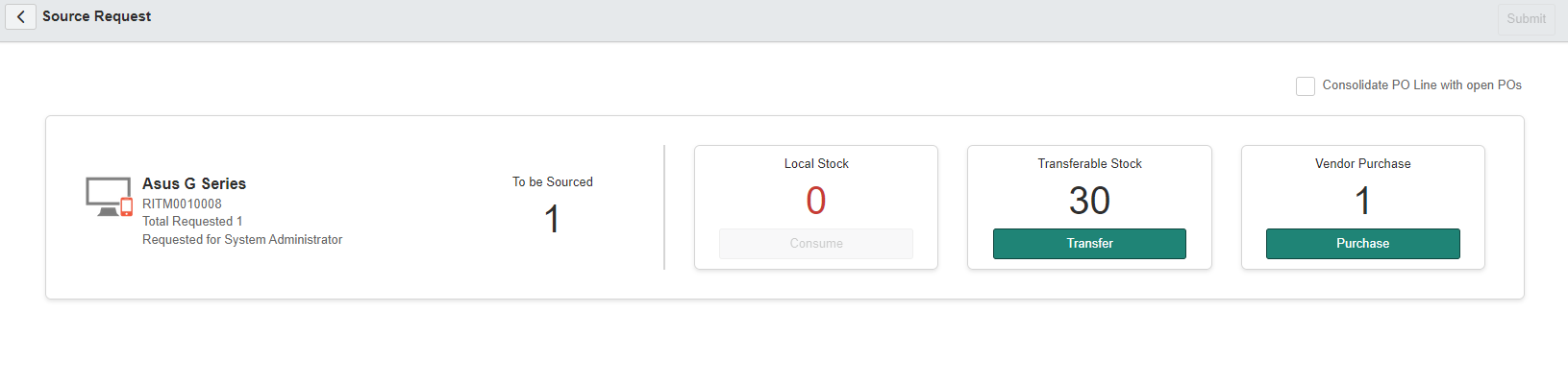 How to Create an Asset Request in ServiceNow